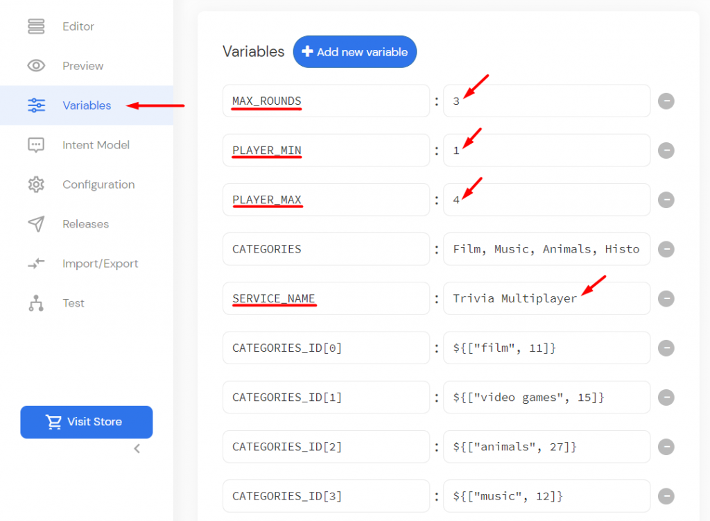 Trivia multiplayer - Convoworks Documentation